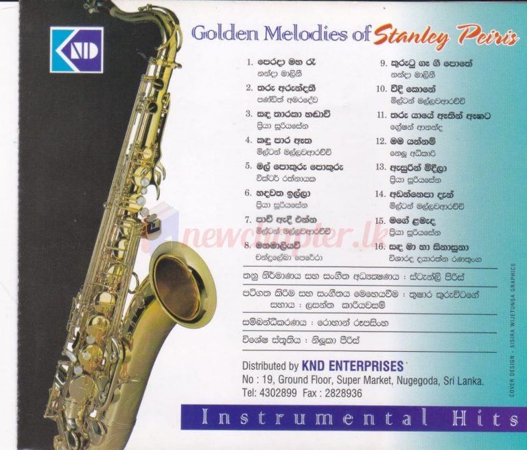 Golden Melodies of Stanley Peiris - New Chapter